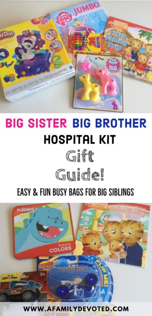 Big Sister Big Brother Hospital Kit Gift Guide