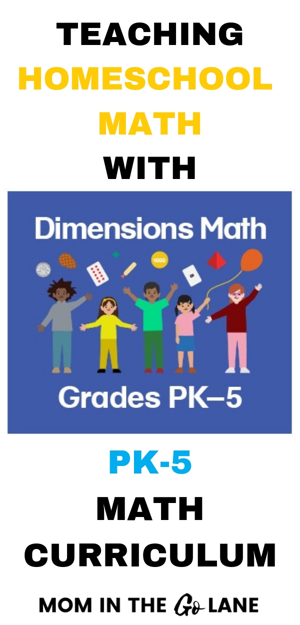 How We Use Dimensions Math PK-5 For Kindergarten