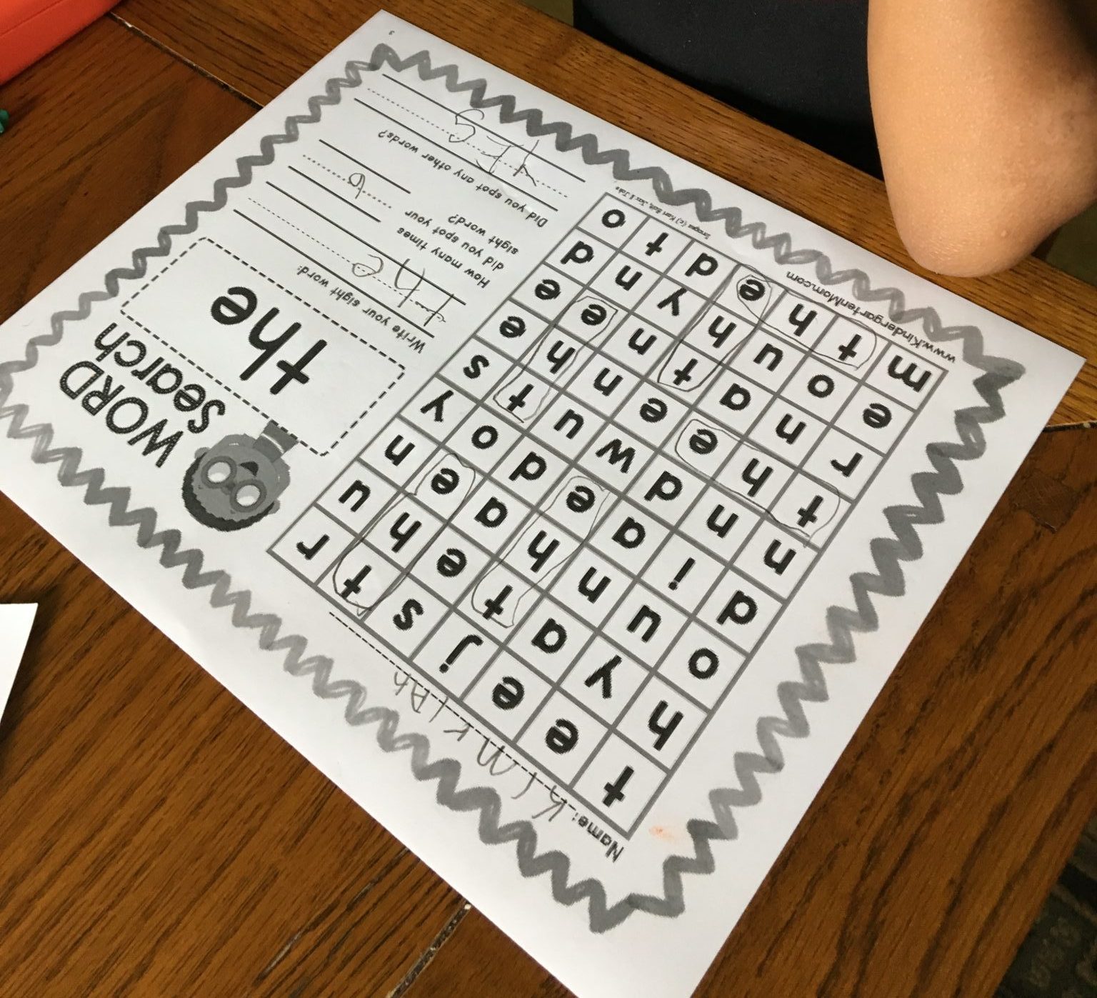 The Crafty Classroom Sight Words Of The Week - Review