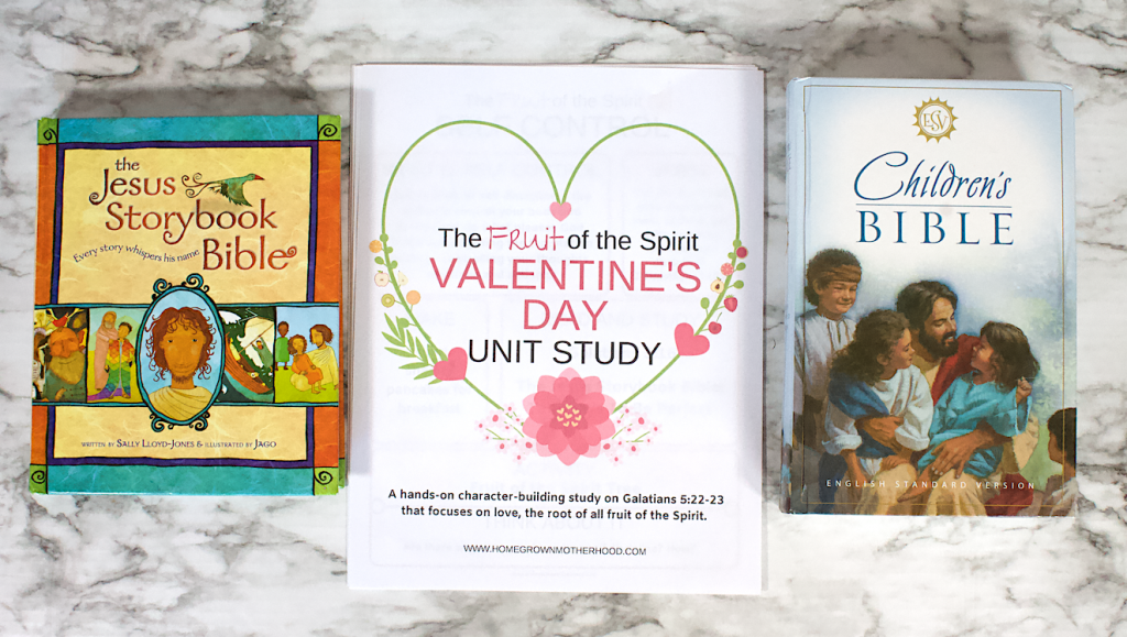 The Fruit Of The Spirit Unit Study