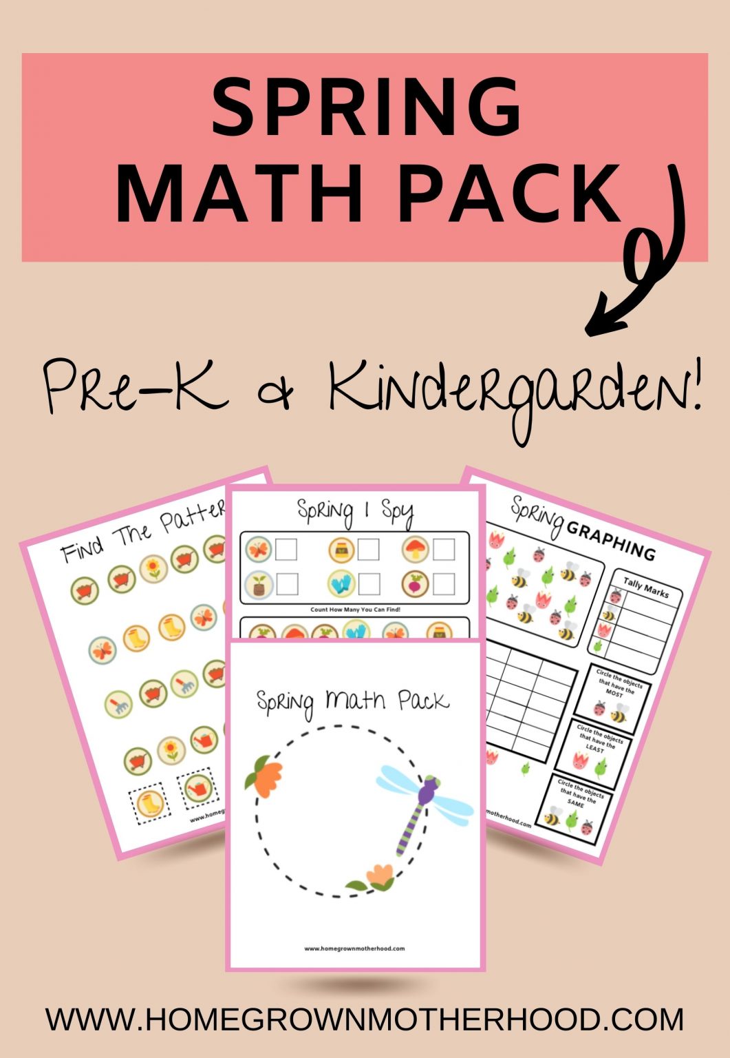 Spring Math Pack