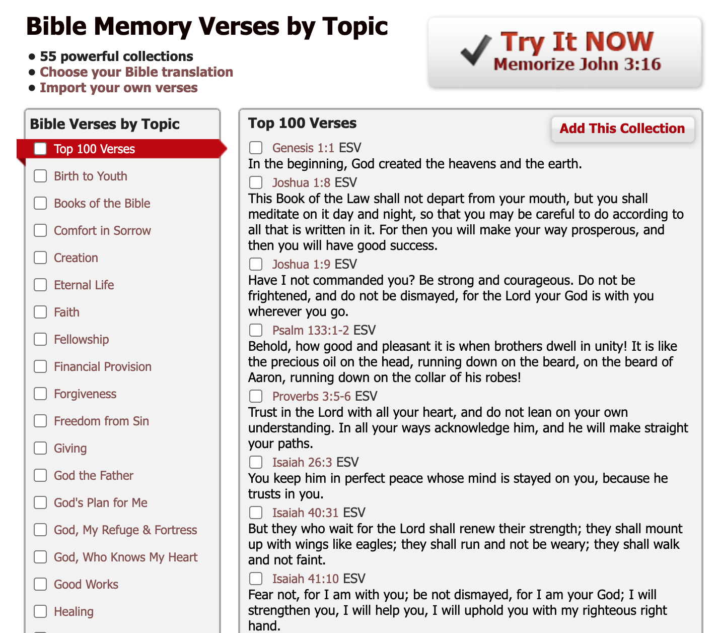 Memorizing Scripture With The Bible Memory App