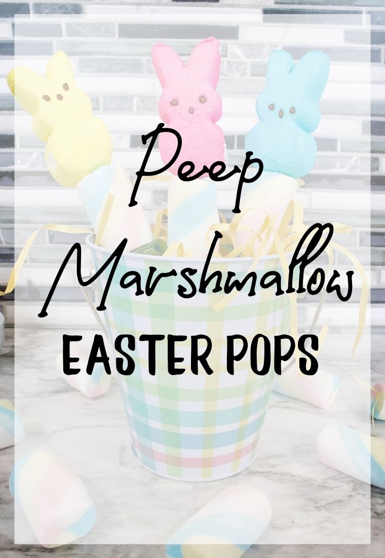 Peep Marshmallow Pops