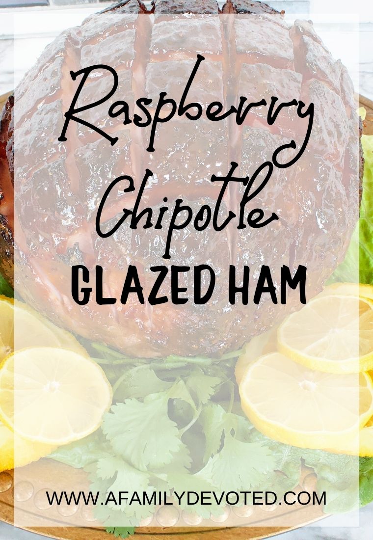 Raspberry Chipotle Glazed Ham