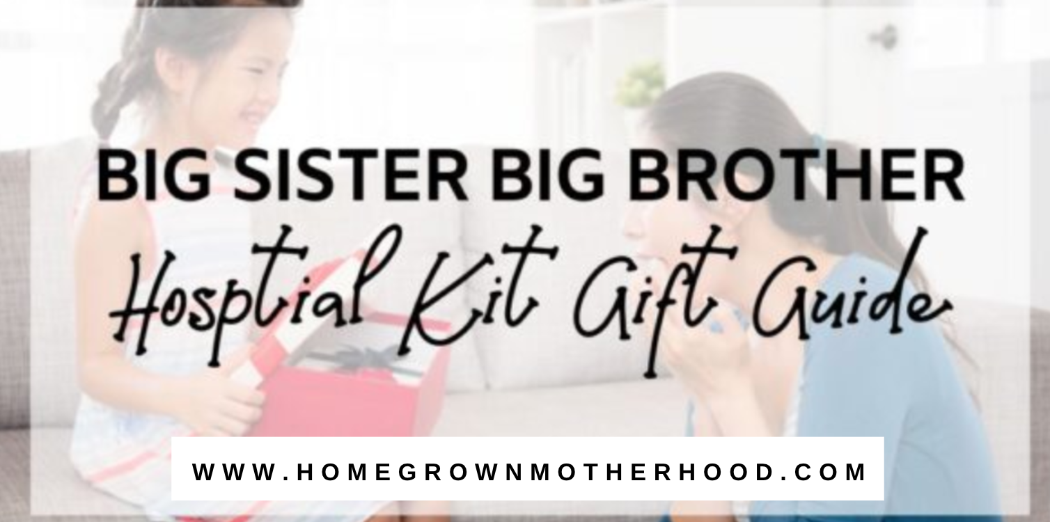 Big Sister Big Brother Hospital Kit Gift Guide