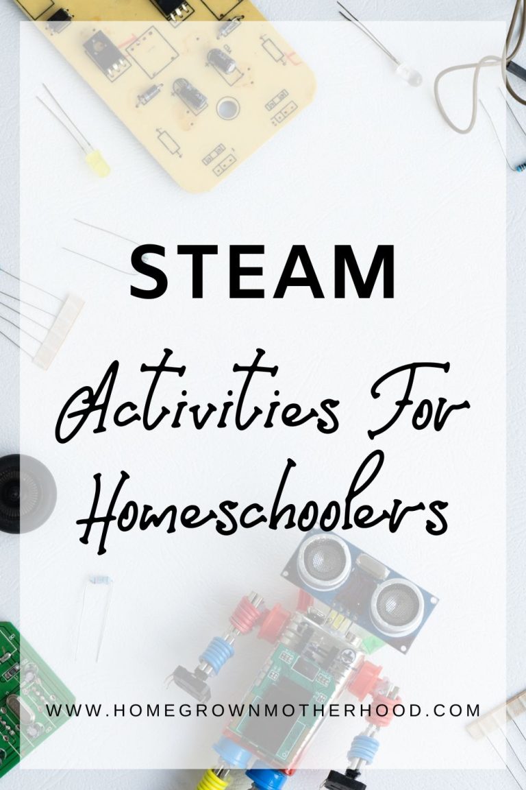 STEAM Activities For Homeschoolers