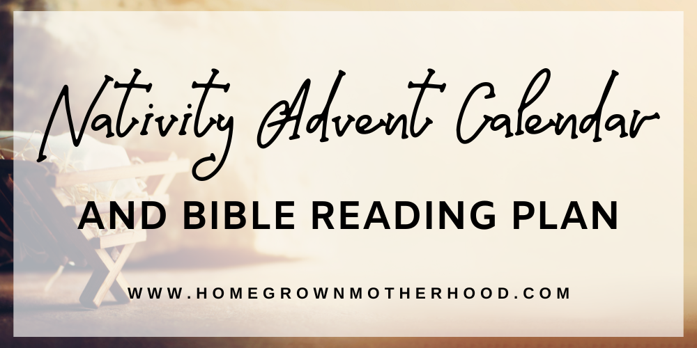 Nativity Advent Calendar