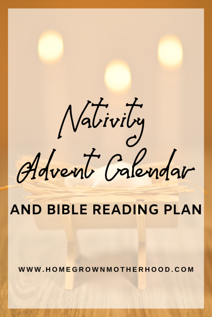 Nativity Advent Calendar