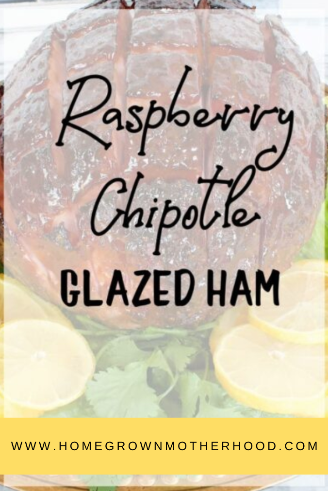 Raspberry Chipotle Glazed Ham