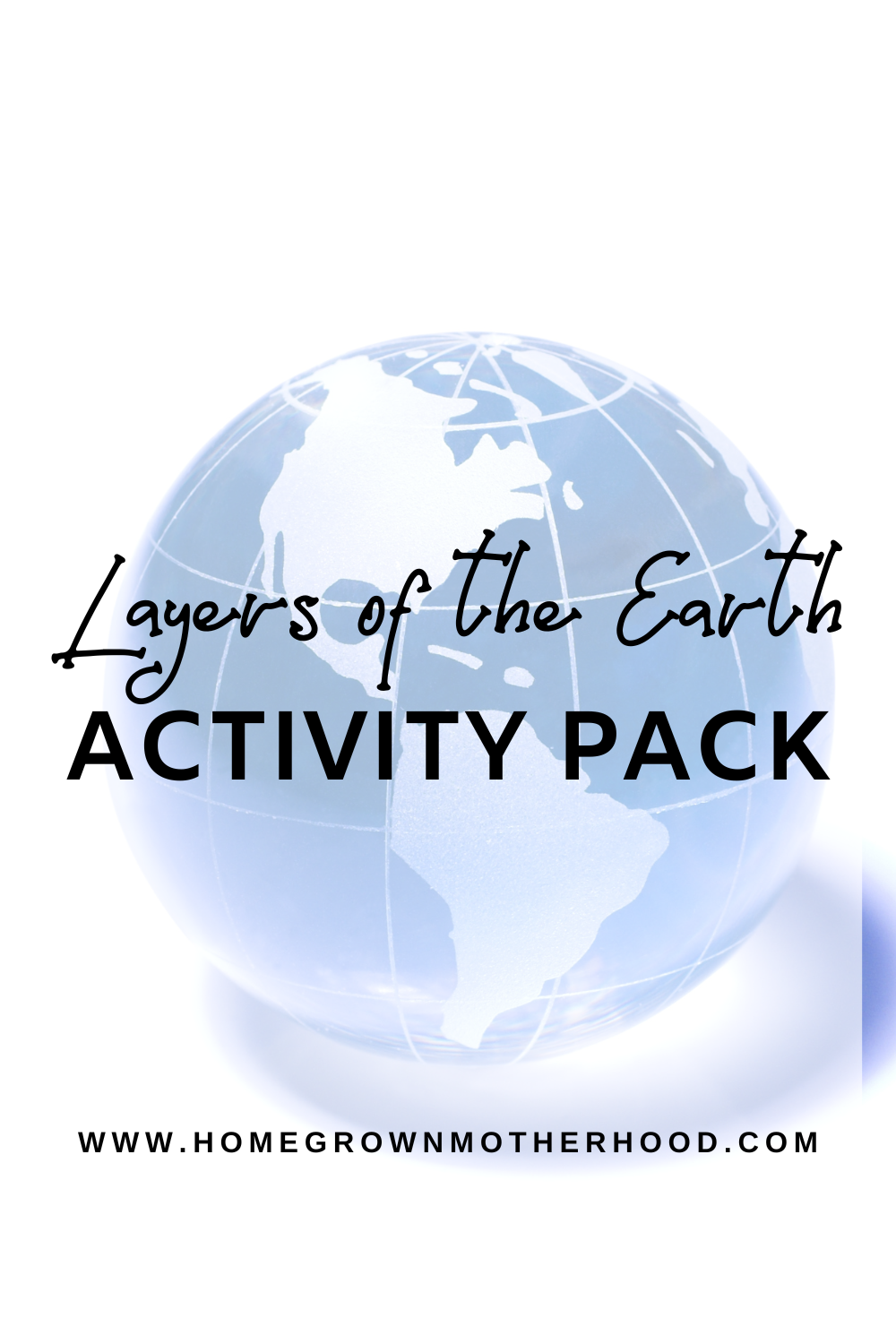 Layers Of The Earth Activity