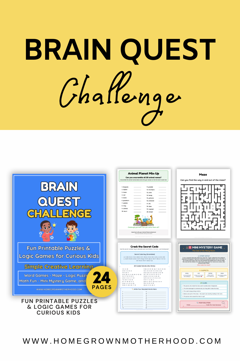 Brain Quest Challenge