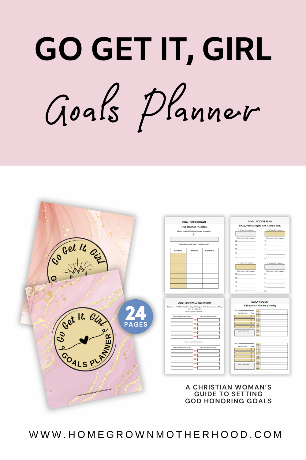 A Christian Woman’s Guide to Setting God Honoring Goals