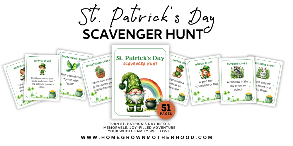 St. Patrick's Day Scavenger Hunt