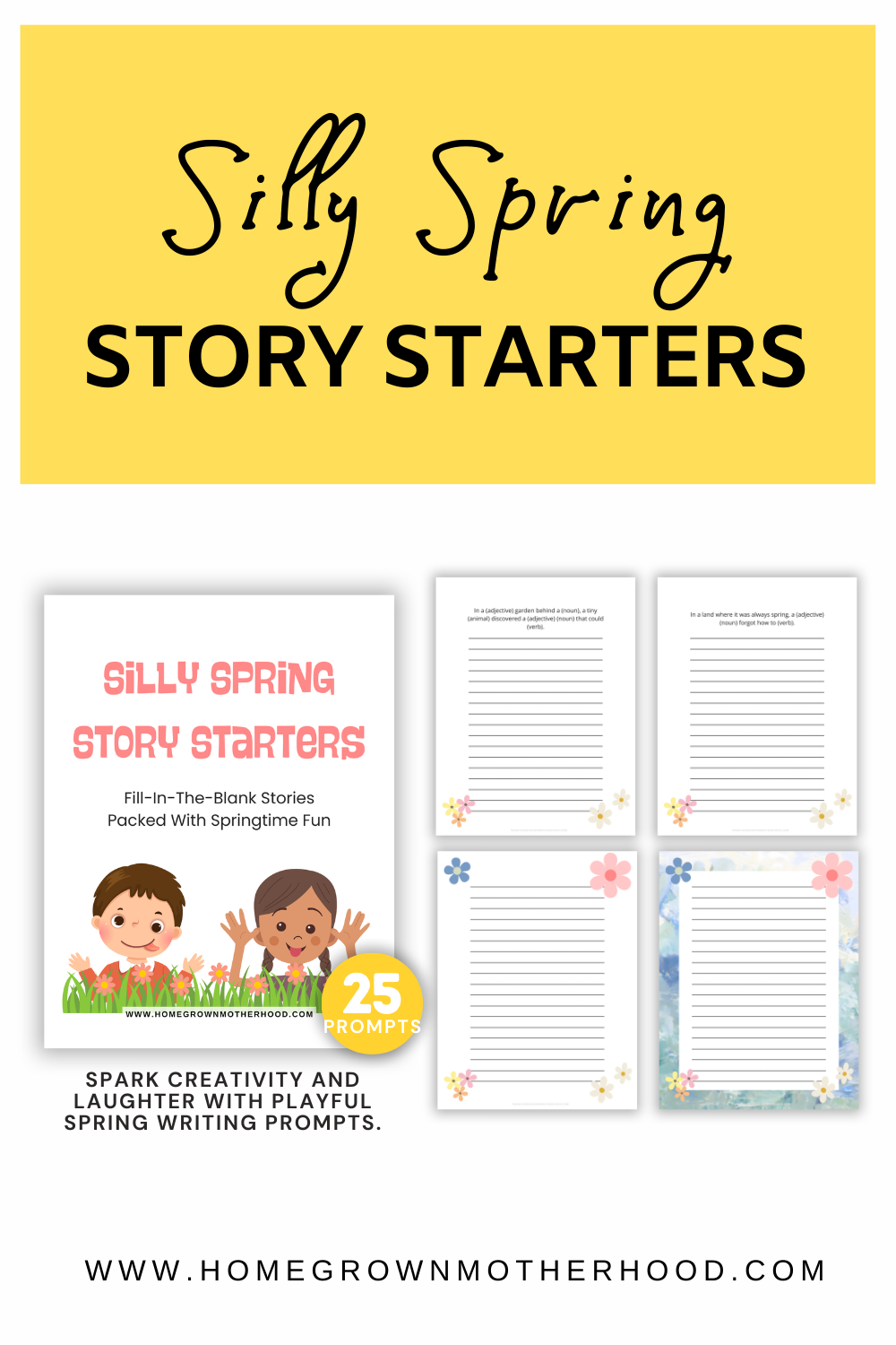 Silly Spring Story Starters